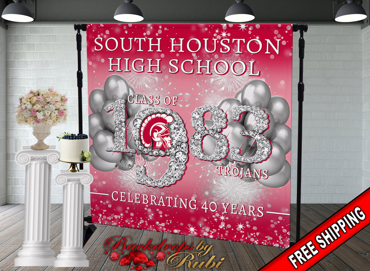 Class Reunion Backdrop, Class of Backdrop, Class Reunion Step and Repe ...