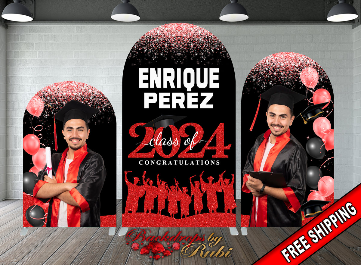 Graduation Arched, Graduation Chiara Banner, Graduation Backdrop, Grad ...