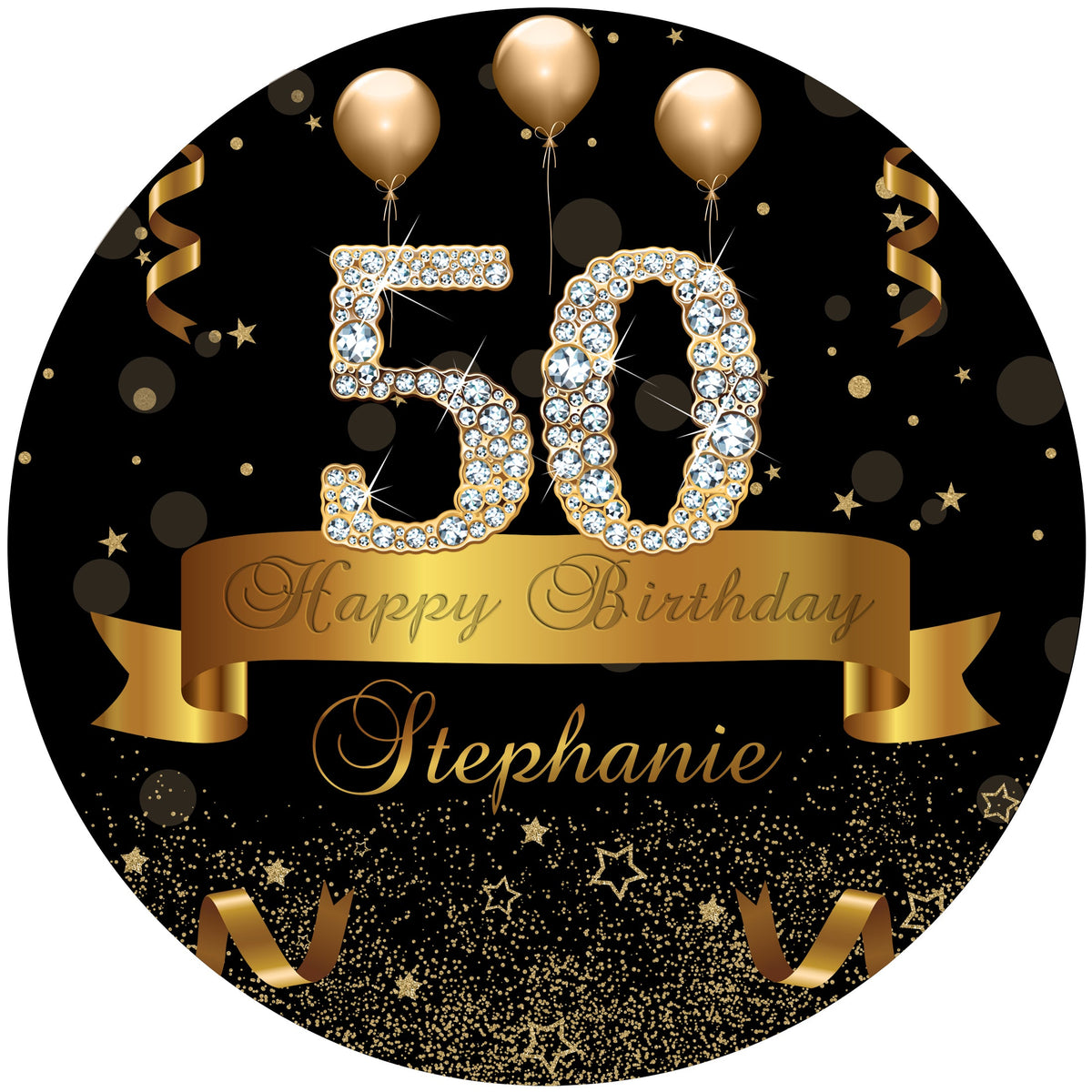 Studio 54 Round Backdrop, Studio 54 Backdrop, Studio 54 Birthday Backd ...